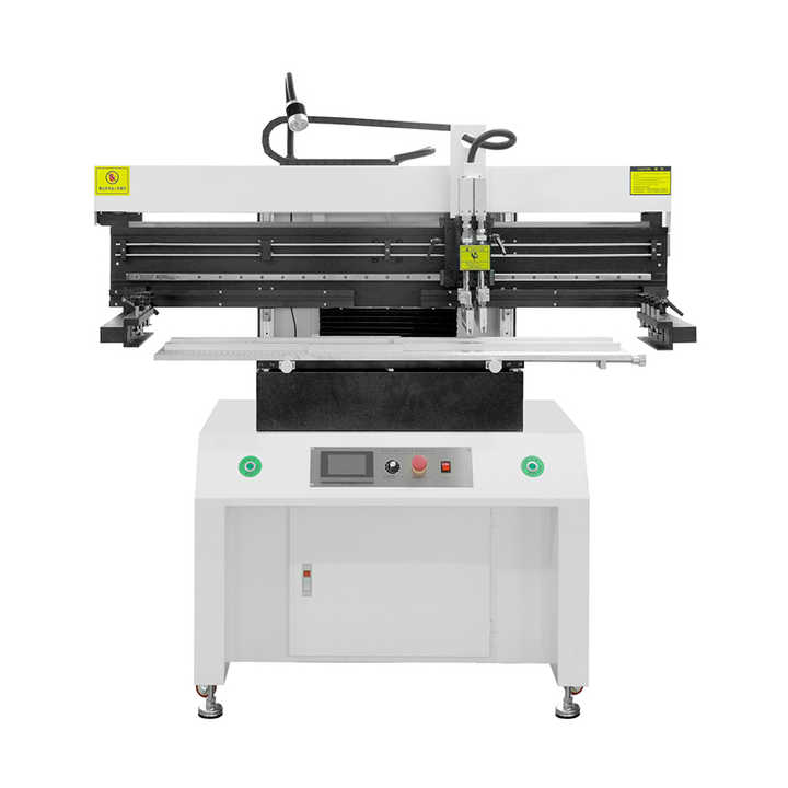Servo System Semi-Automatic Stencil Printer HW-32125S SMT Production ...