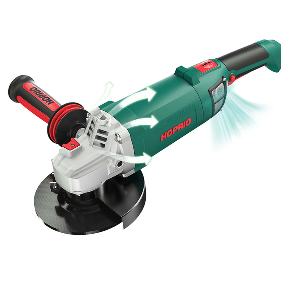 Professional 150mm Brushless Angle Grinder 2000W Suitable for Cutting ...