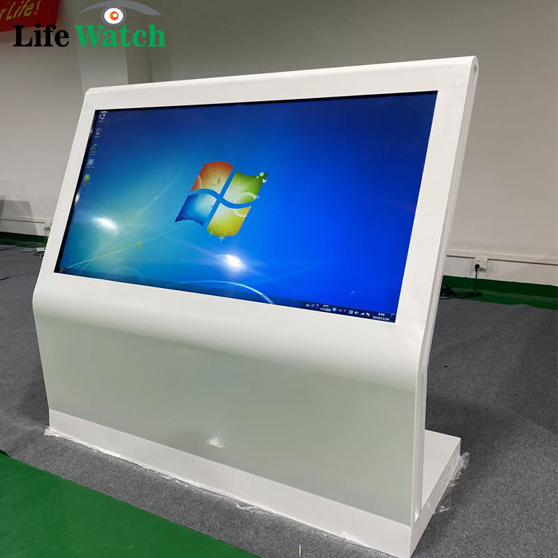 55"4K Android Wifi Touch Screen Display Kiosk Screen Touch Lcd Display ...