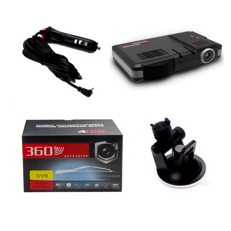 2in1 Anti Speed Dash Cam Camera Radar Detector Car DVR