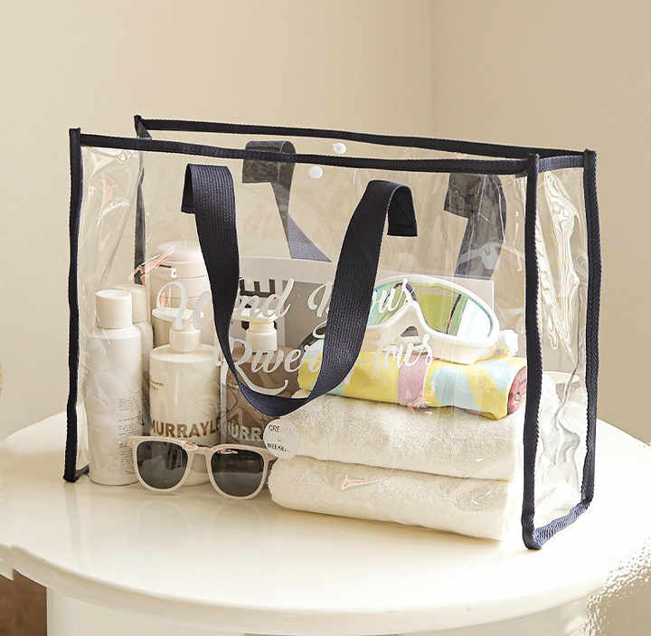 Fashion Design extra Large Transparent Waterproof Wholesale Pvc Tote ...