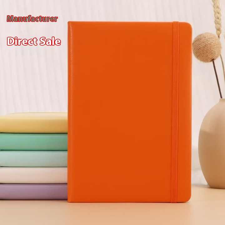 Promotional High-end A5 Hardcover Notebook Custom logo Diary Notepad ...