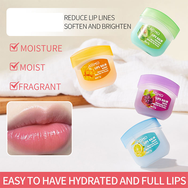 Moisturizing Lip Balm Set - 8 Pack Hydrating Lip Masks for Anti ...