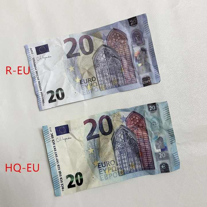 Handmade Double-Sided Euro Paper Currency Prop Money for Parties