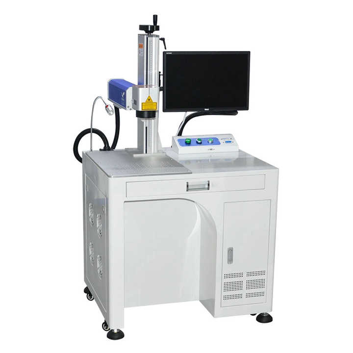 30W High Precision Fiber Laser Marking Machine Customizable Metal ...