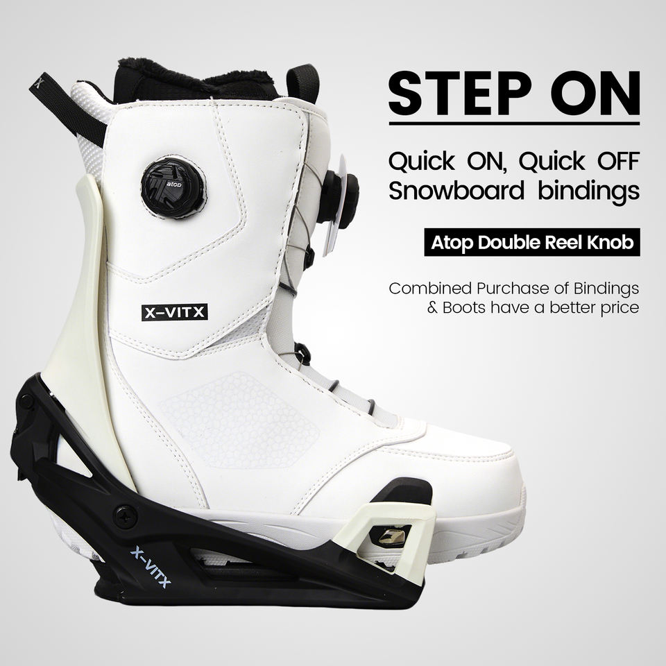 Quick on Quick off Snowboard Bindings - OEM & Customized