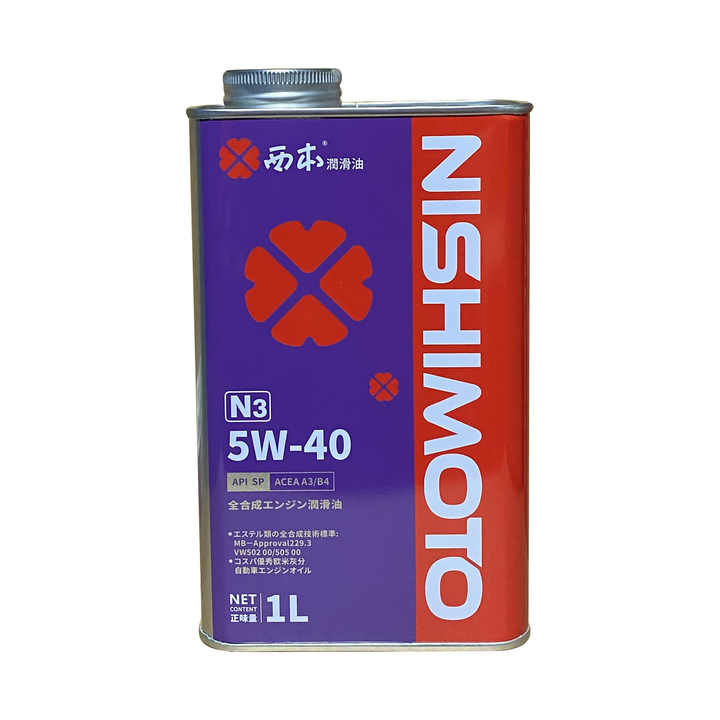NISHIMOTO N3 Japanese Technology Ester Lubricants API SP