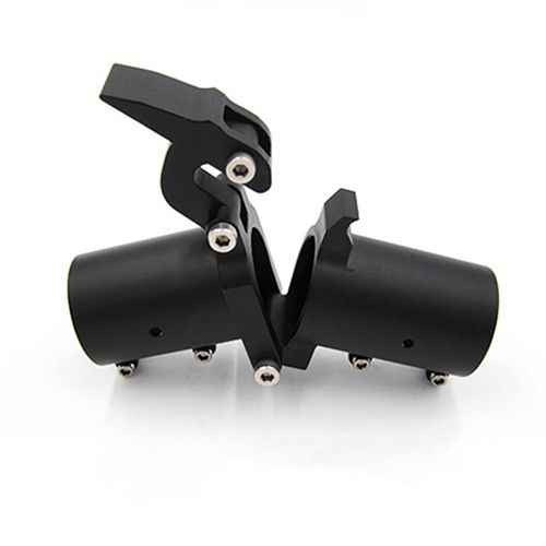 40mm Carbon Tube Horizontal Folding Part Machine Arm Tube Base Flat ...