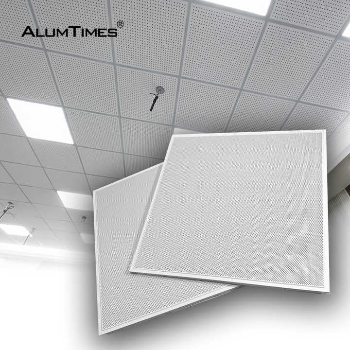 Alumtimes 60x60 Aluminum Ceiling Tile Waterproof and Heat Insulated ...