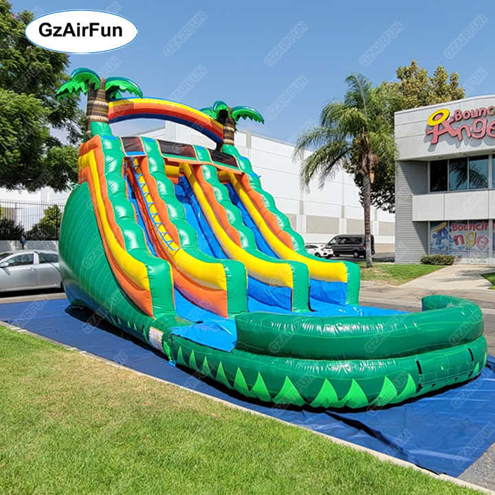 Family Backyard Adult Inflatable Water Slide for Sale