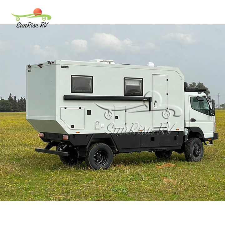 Off-road Motorhome Mercedes Expedition Truck Camper Pickup Pod