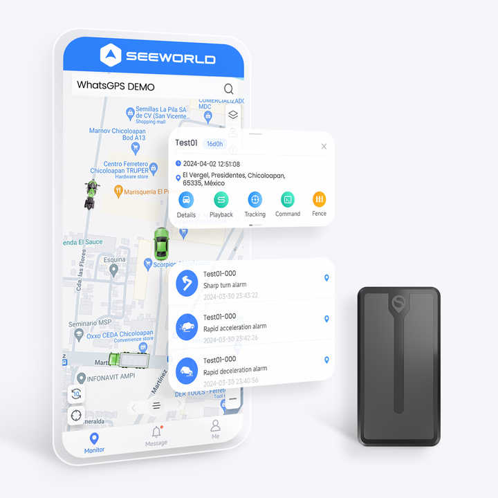 Magnet Track Slim GPS Device - Real Time Vehicle Tracking