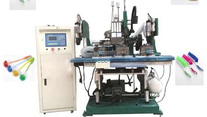 All in One Brush Tufting Machine - Automatic & Efficient
