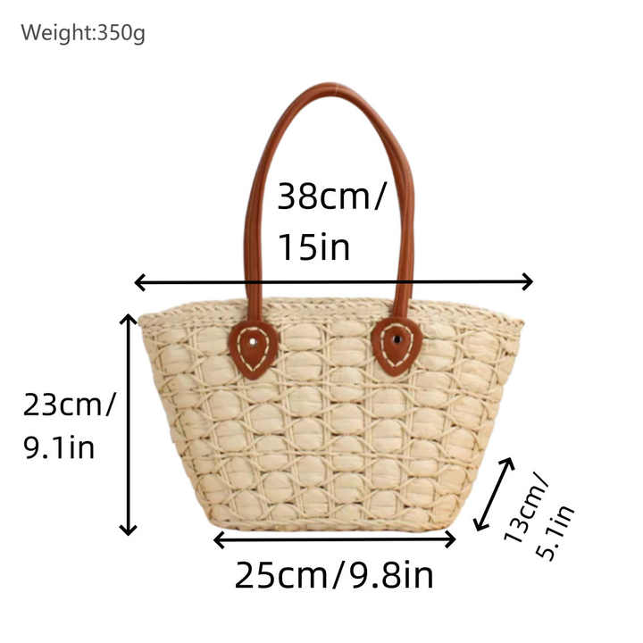 Luxury Catalog Designer Raffia Straw Bag With Triangle Correct Logo ...