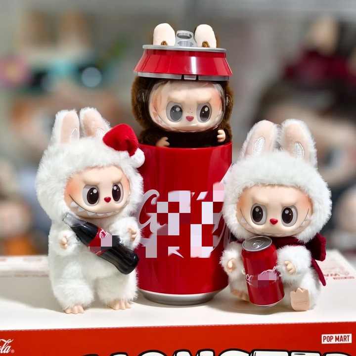 Edition Labubu x Cola White Figure Blind Box Exclusive Collector Set ...