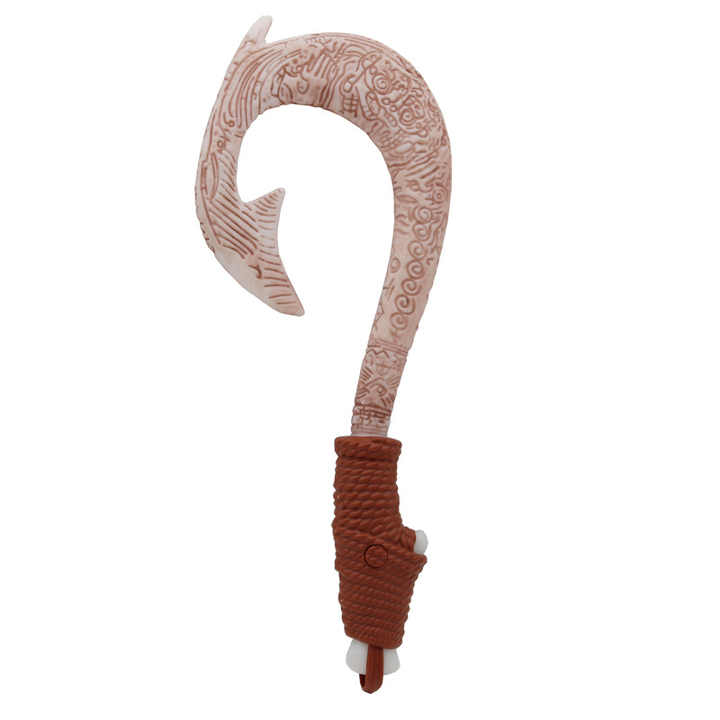 Unisex Cartoon Moana Fishhook Knife Maui Weapon Toy 5cm Plastic Box ODM ...