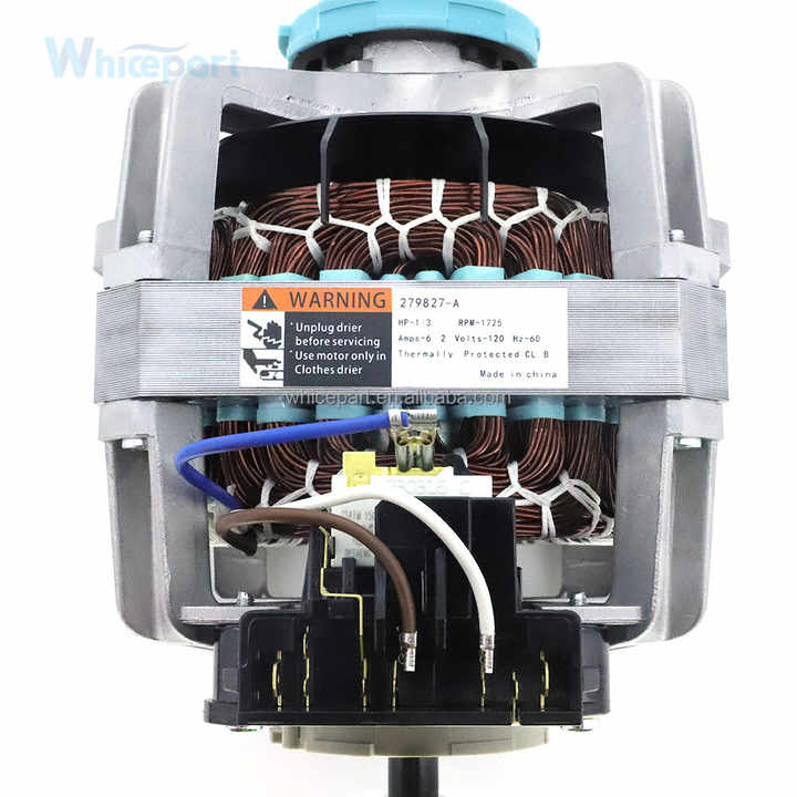 Whirlpool Clothes Dryer Drive Motor - 120V 60HZ 279827-A
