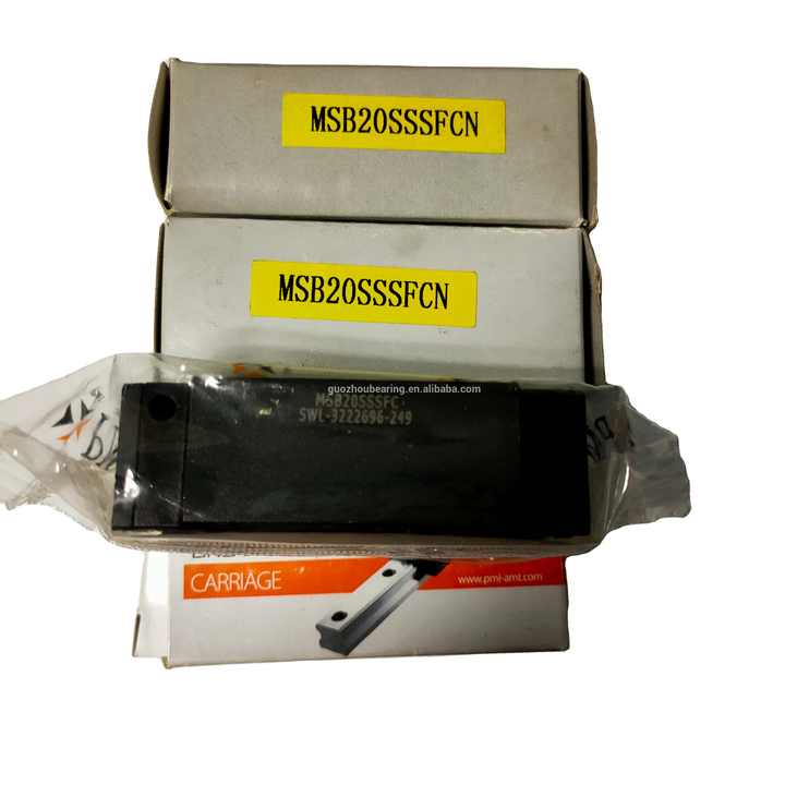 PMI Linear Guide Block MSB20S - High Rigidity & Smoothness