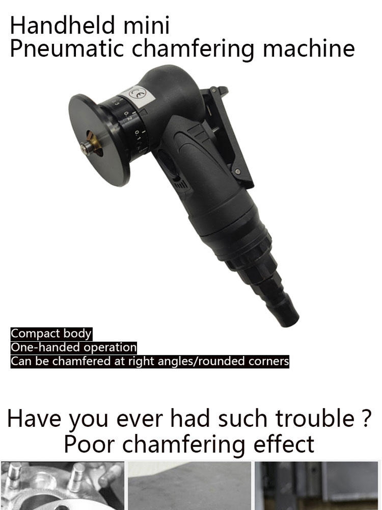 45 Degree Mini Pneumatic Portable Chamfering Machine for Polishing ...