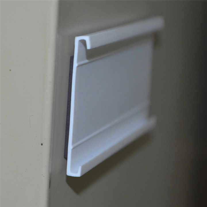 Shelf Price Tag Shelf Strip Label Holder With Adhesive Tape or Magnet ...