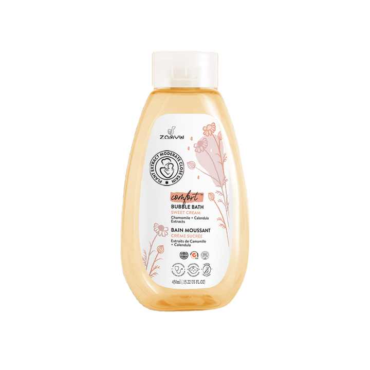 Organic Sweet Cream Bubble Bath - Comfort for Baby's Skin