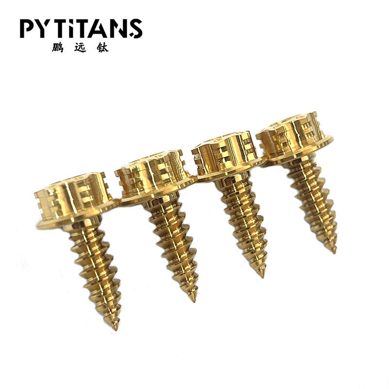 Self-tapping Screws GR5 Titanium M5*15mm Flower-shaped Self-tapping ...