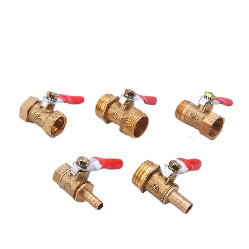 New Pneumatic Ball Valve Pagoda Small Ball Valve Switch 1 ' 2' 1/4 ...