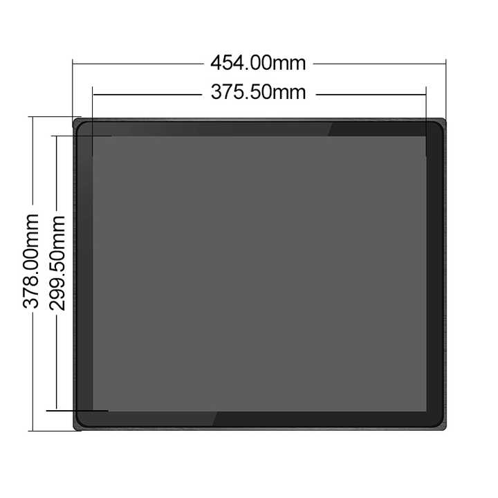 Bolinia 19-Inch X86 All-in-One PC with Touch Screen Interface