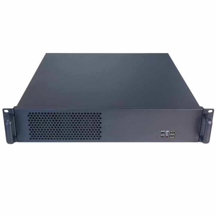PC Computer 2U Chassis Supports ATX Power Supply 2U Chassis Storage Rack Mounted Industrial ATX ...