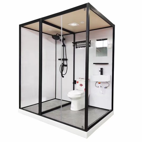 Prefab Modular Bathroom Cabin - Portable & Integrated