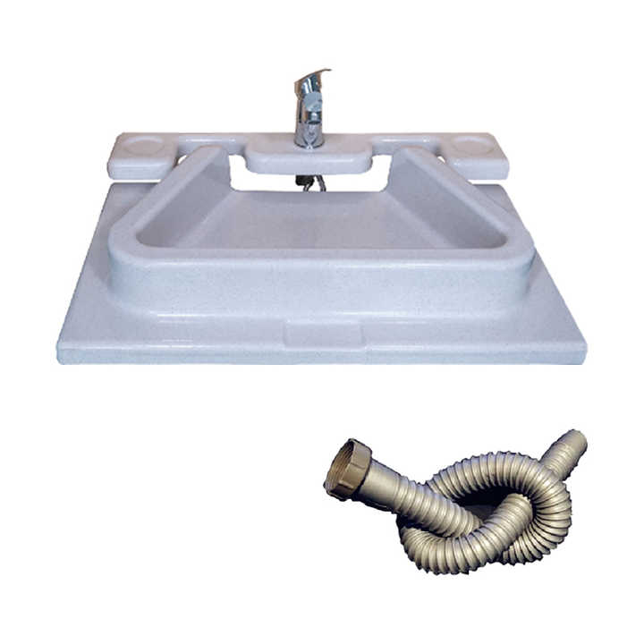 Acrylic Covered RV Acrylic Basin Light Weight Motorhome Folding Basin ...