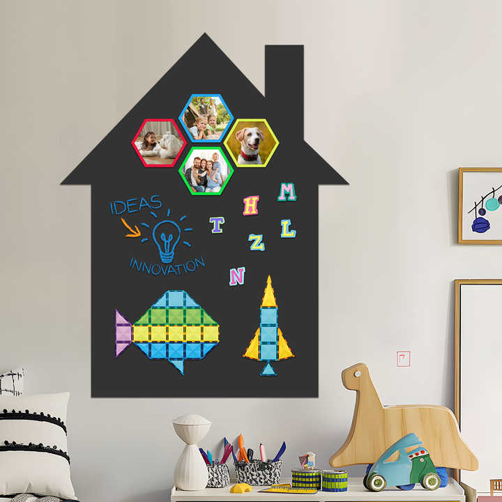 Magnetic Chalkboard Wall Sticker - Perfect for Kids & School