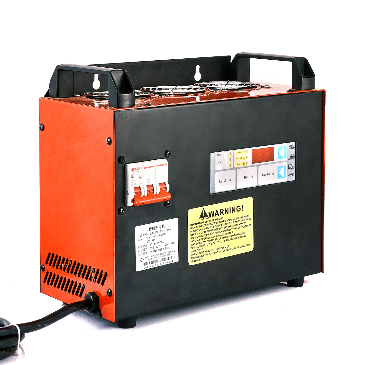 Industrial 3 Phase 380V Battery Charger - 48V 80A 100A