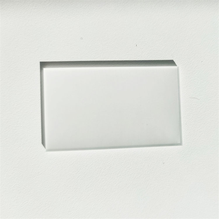 Custom Crystal Glass Block - Custom Shaped Sapphire Glass