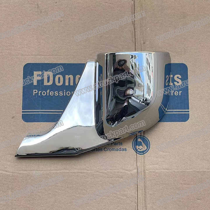 Chrome Upper CORNER PANEL LH for NEW CANTER 2022 Truck Spare Parts ...