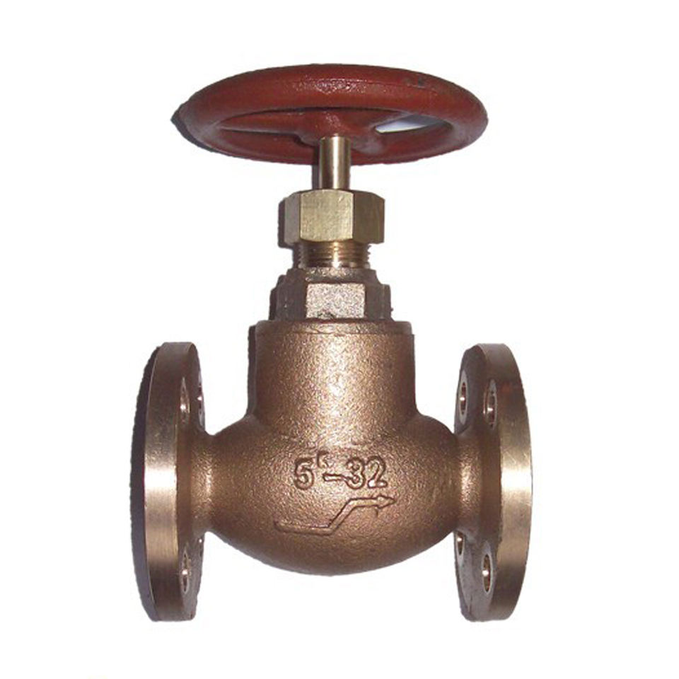 JIS F7303 Globe Valve Bronze Marine Valve 16K With High Quality ...