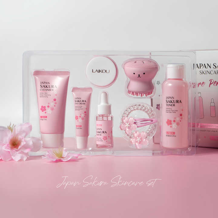 LAIKOU Sakura Skin Care Set - Nourishing & Anti-acne