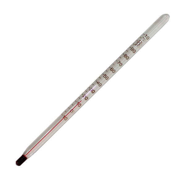 T&W Glass Thermometer - Reliable Laboratory Instrument