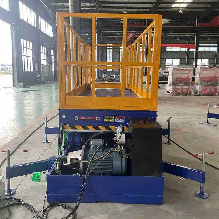 Hydraulic Fixed Scissor Lift Platform Lift Electric Large Tonnage ...