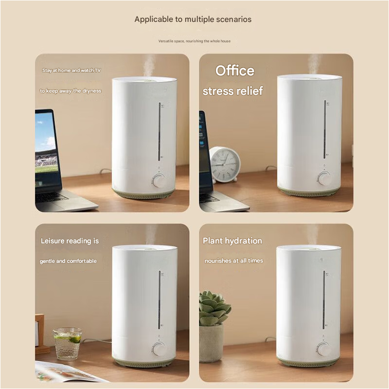 Electric Ultrasonic Mist Humidifier 4.5L 410ml/h Humidistat Controlled ...
