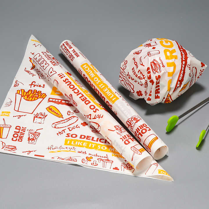 PFAS Free Custom Branded Greaseproof Waterproof Disposable Free Fries ...