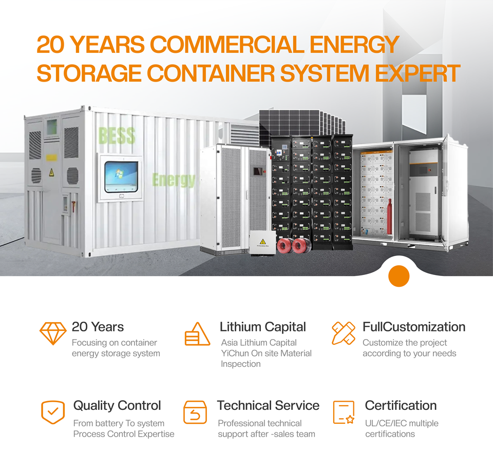 200V-800V High Voltage Battery - 200kwh to 400kwh for Solar Energy Storage