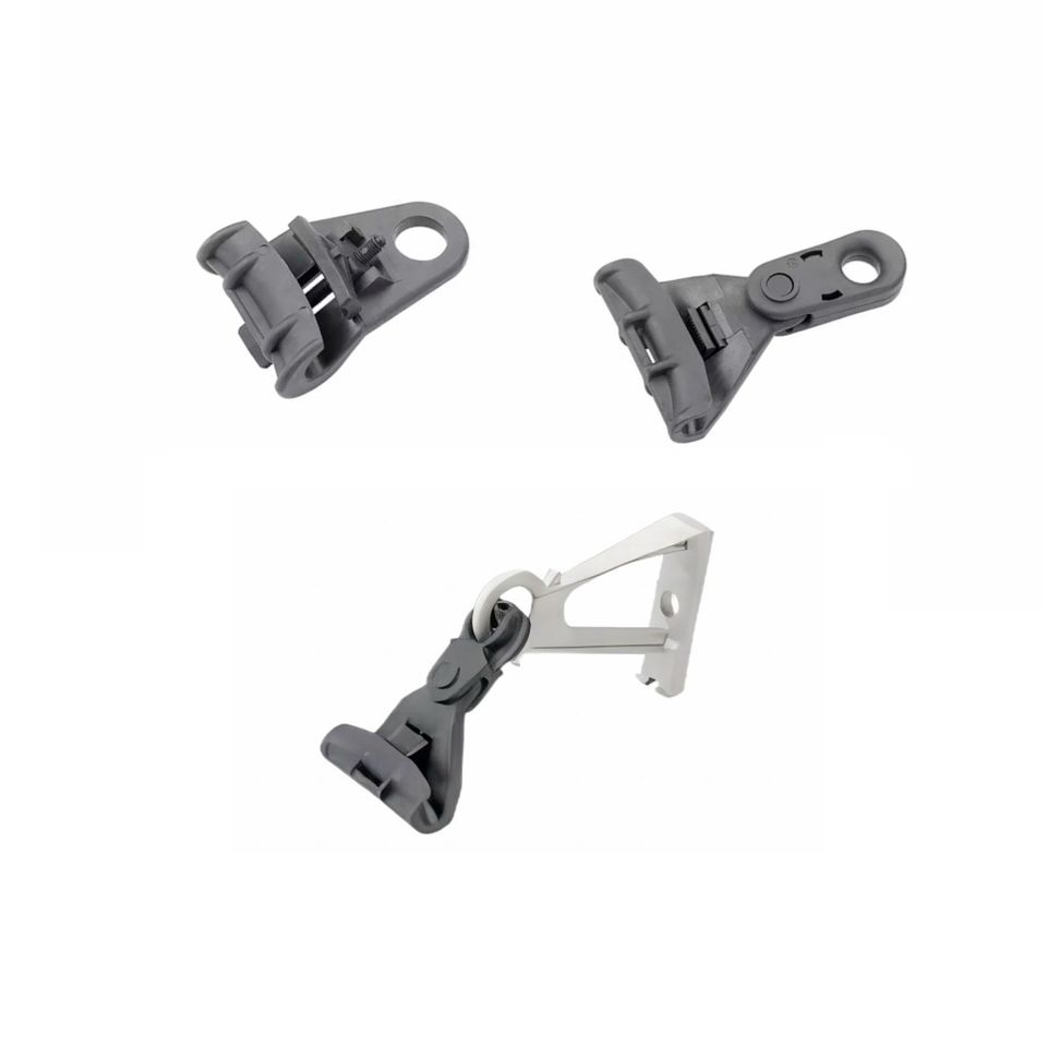 Aluminium Alloy Overhead Cable Anchor Clamp Suspension Bracket ...