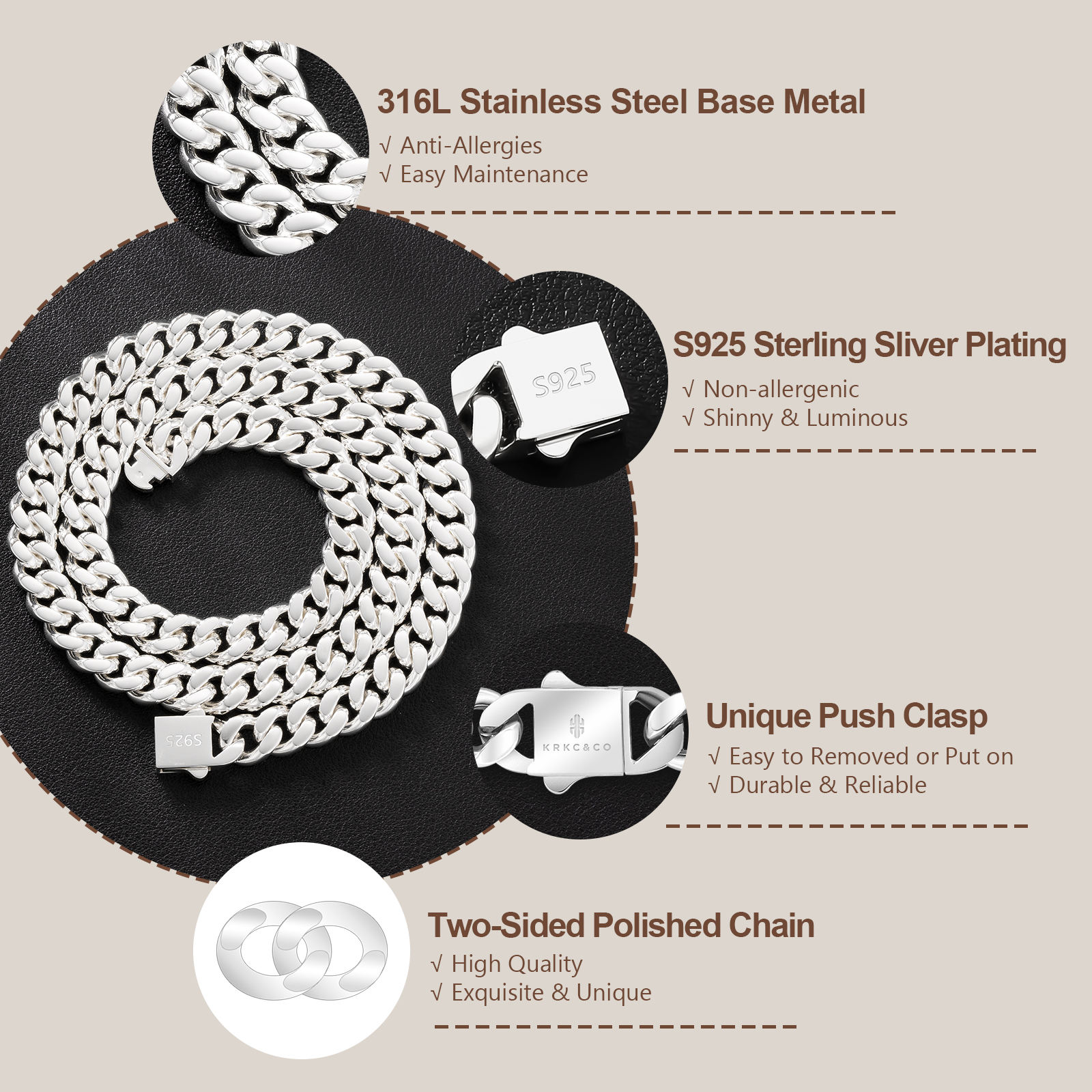 How to Choose the Best Cuban Chain Stainless Steel Necklace