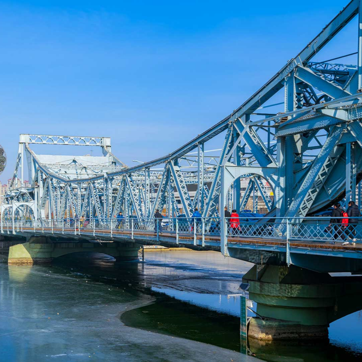 Steel Structure Bridge the Ca Cam Flyover Bridge Pre-Engineered Steel ...