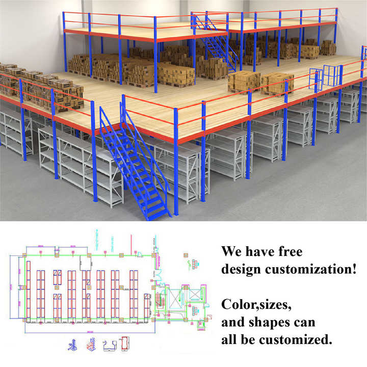 Warehouse Storage Racks Shelf Industrial Metal Shelves Warehouse ...