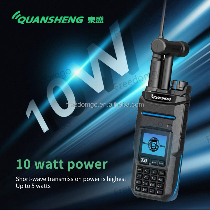 Quansheng TK11 Dual Band 10W Walkie Talkie - Reliable Communication