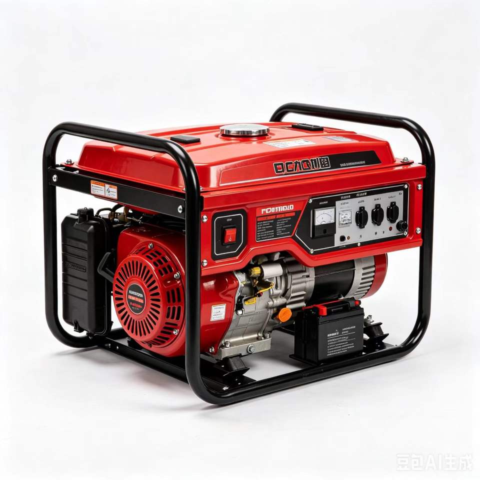 High-efficiency Air-cooled diesel Generator Set 5.5KW 10KW Single-phase ...