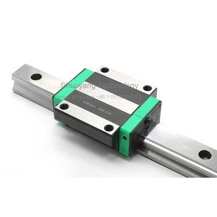 Bearing Steel Linear Rail 100mm~4000mm CNC Linear Guide Rail Low Noise Guideway 3D Printer Parts ...