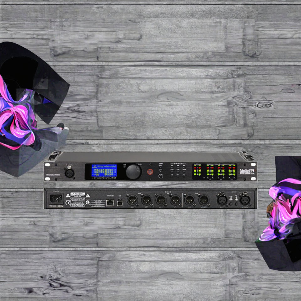 PA2 DriveRack Professional Digital DSP Audio Processor Metal Speaker ...